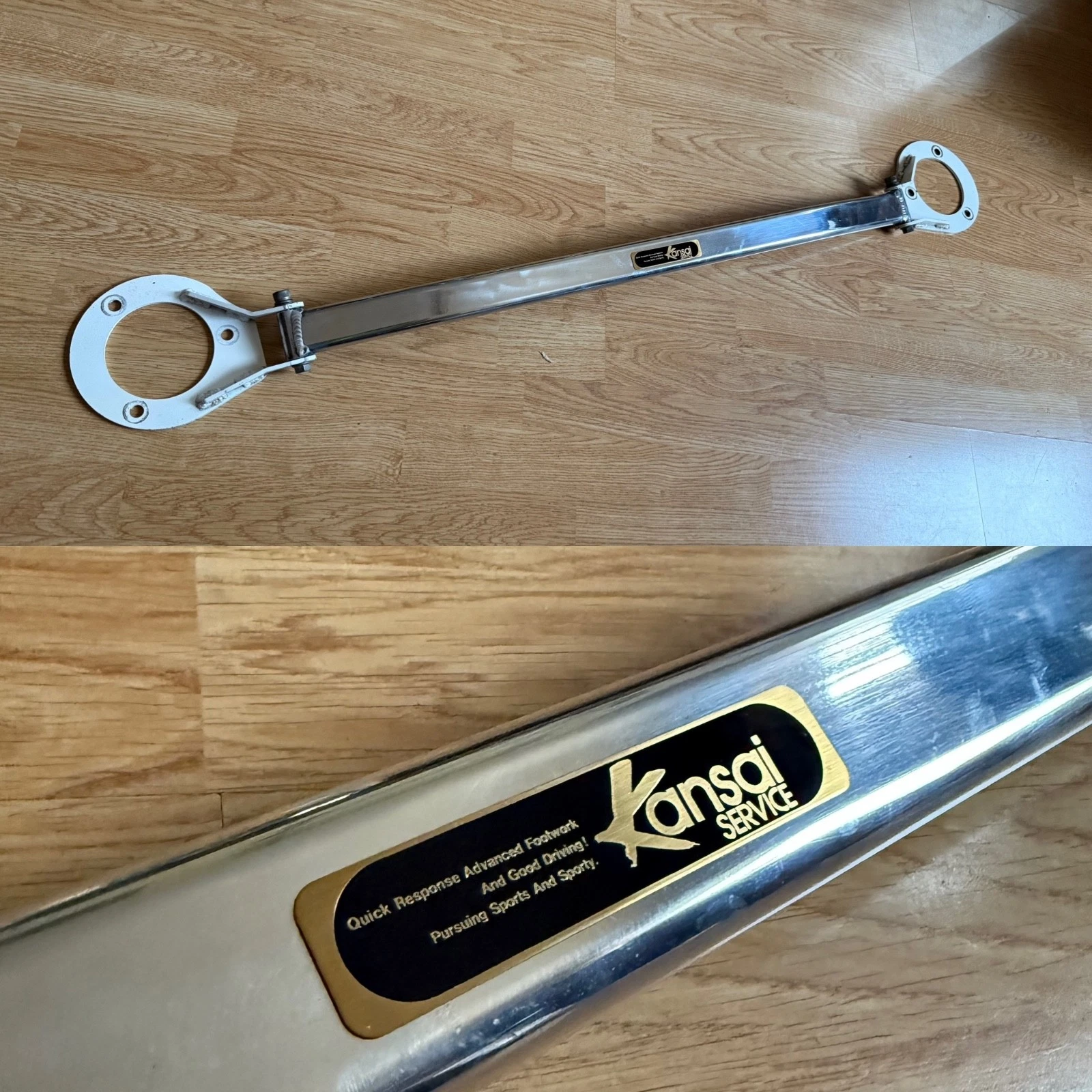 HKS KANSAI STRUT TOWER BAR BRACE For Nissan Silvia S14 S15 200SX NISMO ...